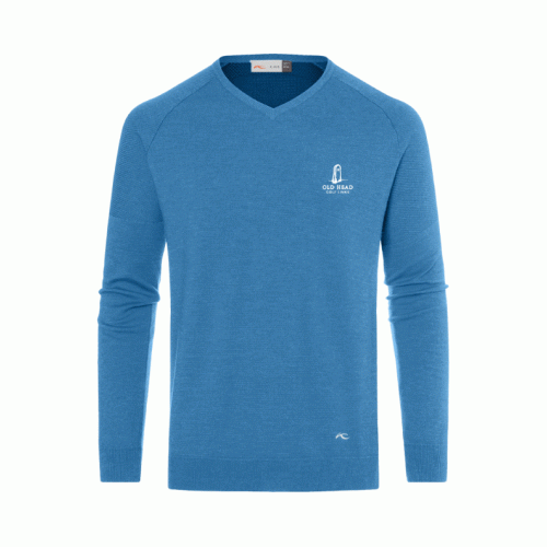 KJUS Men's Kulm V Neck Sweater 070052